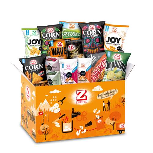 FriendZ Special Box Zweifel Aromat® Chips - Berger Snacks